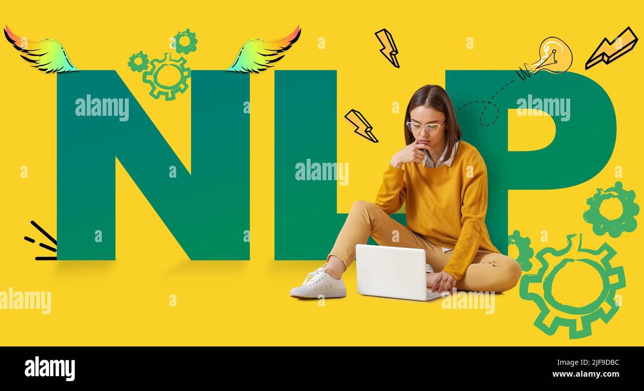 Nlp background hi-res stock photography and images - Alamy