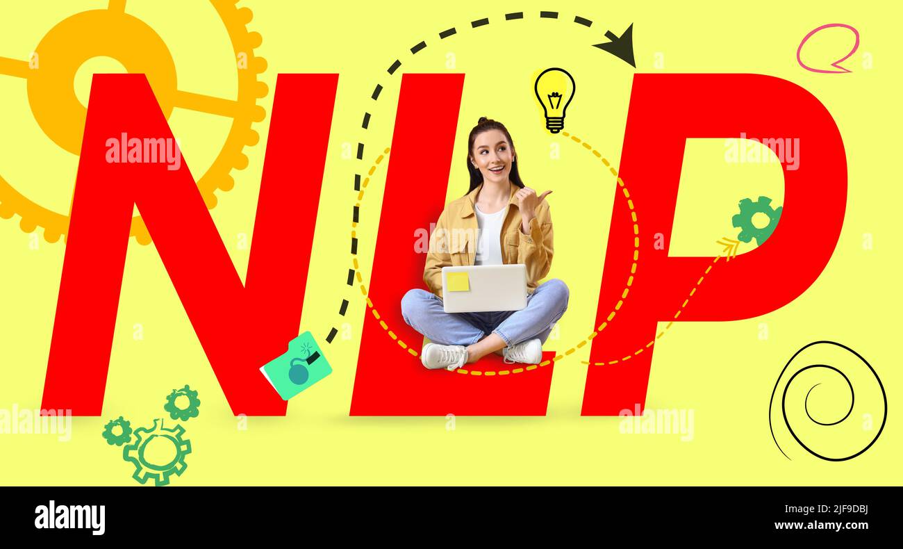 Nlp background hi-res stock photography and images - Alamy