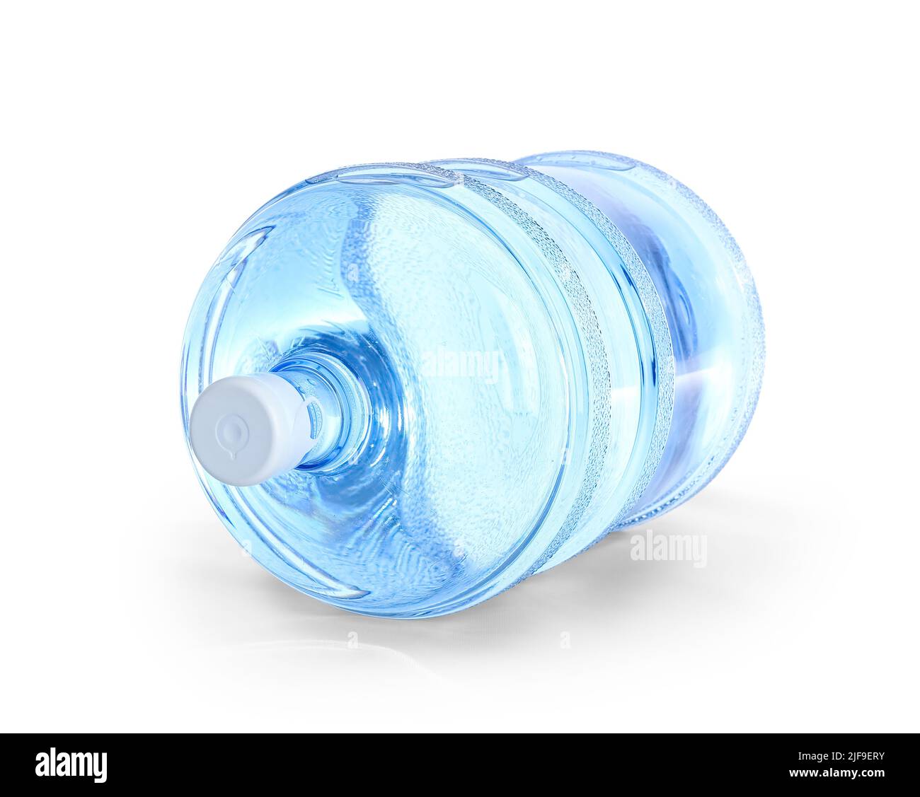 Bottle of clean water isolated on white Stock Photo - Alamy