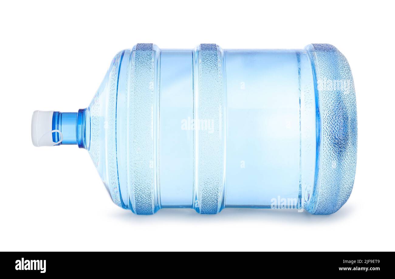 Bottle of clean water isolated on white Stock Photo - Alamy