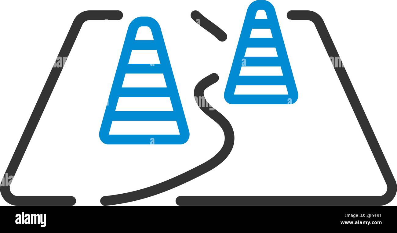 Icon Of Ammo From Hunting Gun. Editable Bold Outline With Color Fill ...