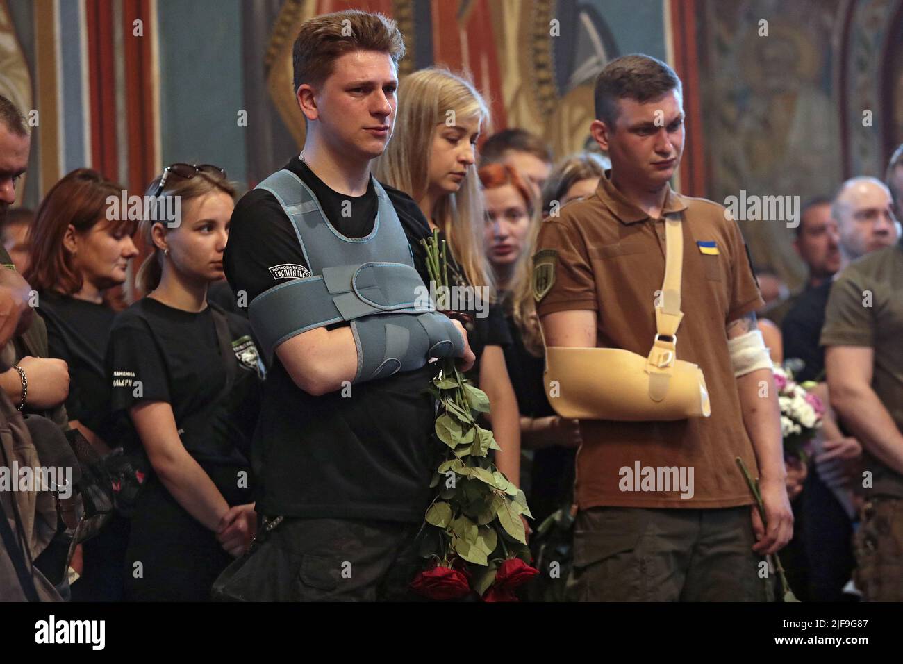 Non Exclusive: KYIV, UKRAINE - JUNE 30, 2022 - St Michael's Cathedral ...