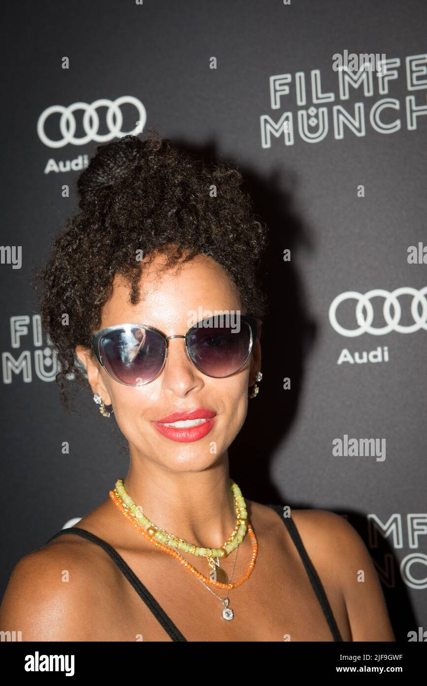 Actress Veronica Jean Tricket seen at Filmfest München 2022 Stock Photo ...