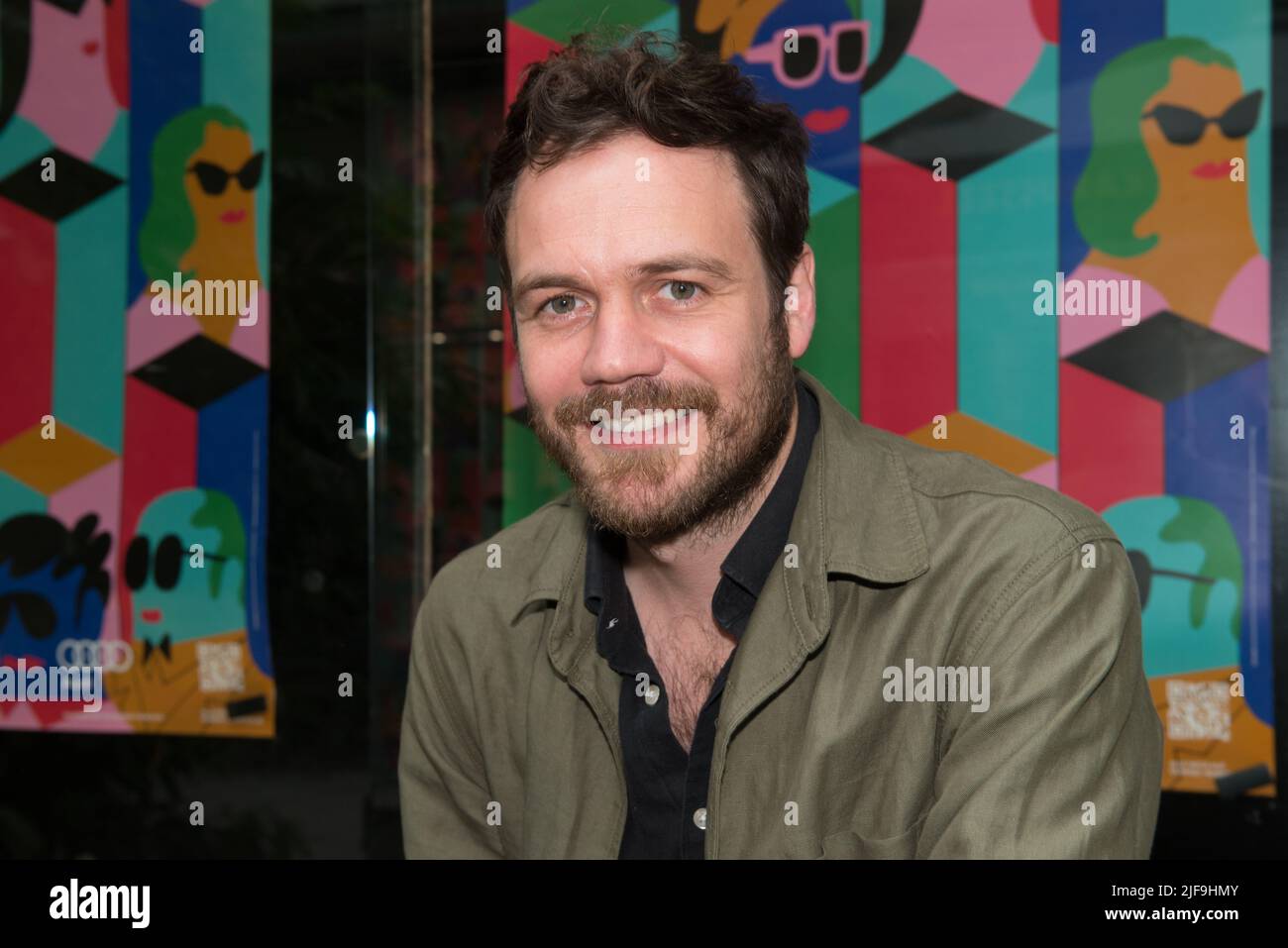 Director Ed Perkins seen before the screening of his Film PRINCESS ...