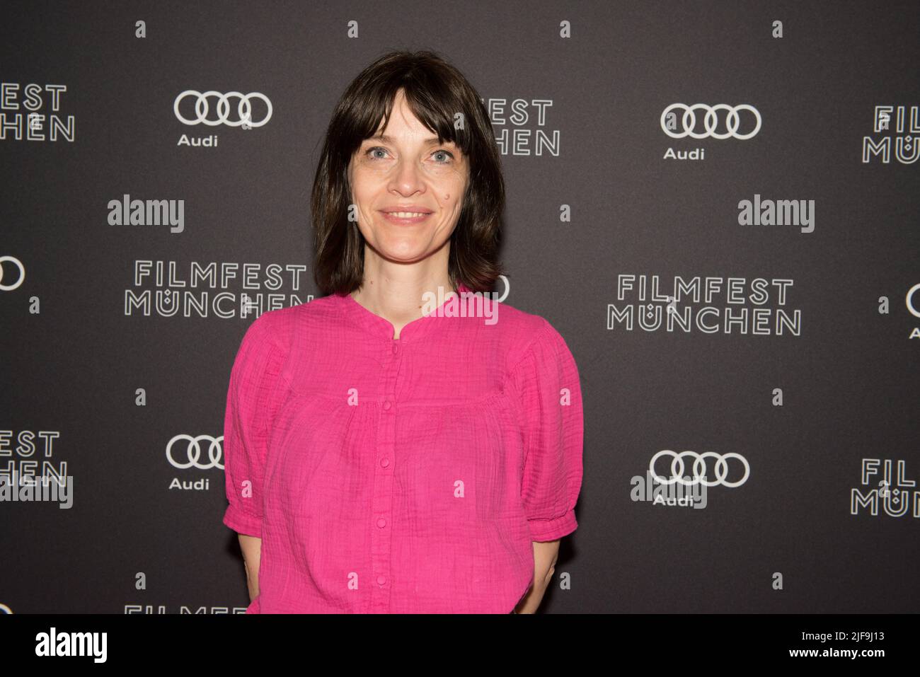 Director Axelle Ropert seen before the screening of her film PETITE ...