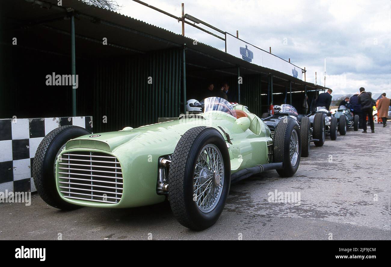 BRM V16 GP car at the 1998 Goodwood Festival of Speed and Revival Press ...