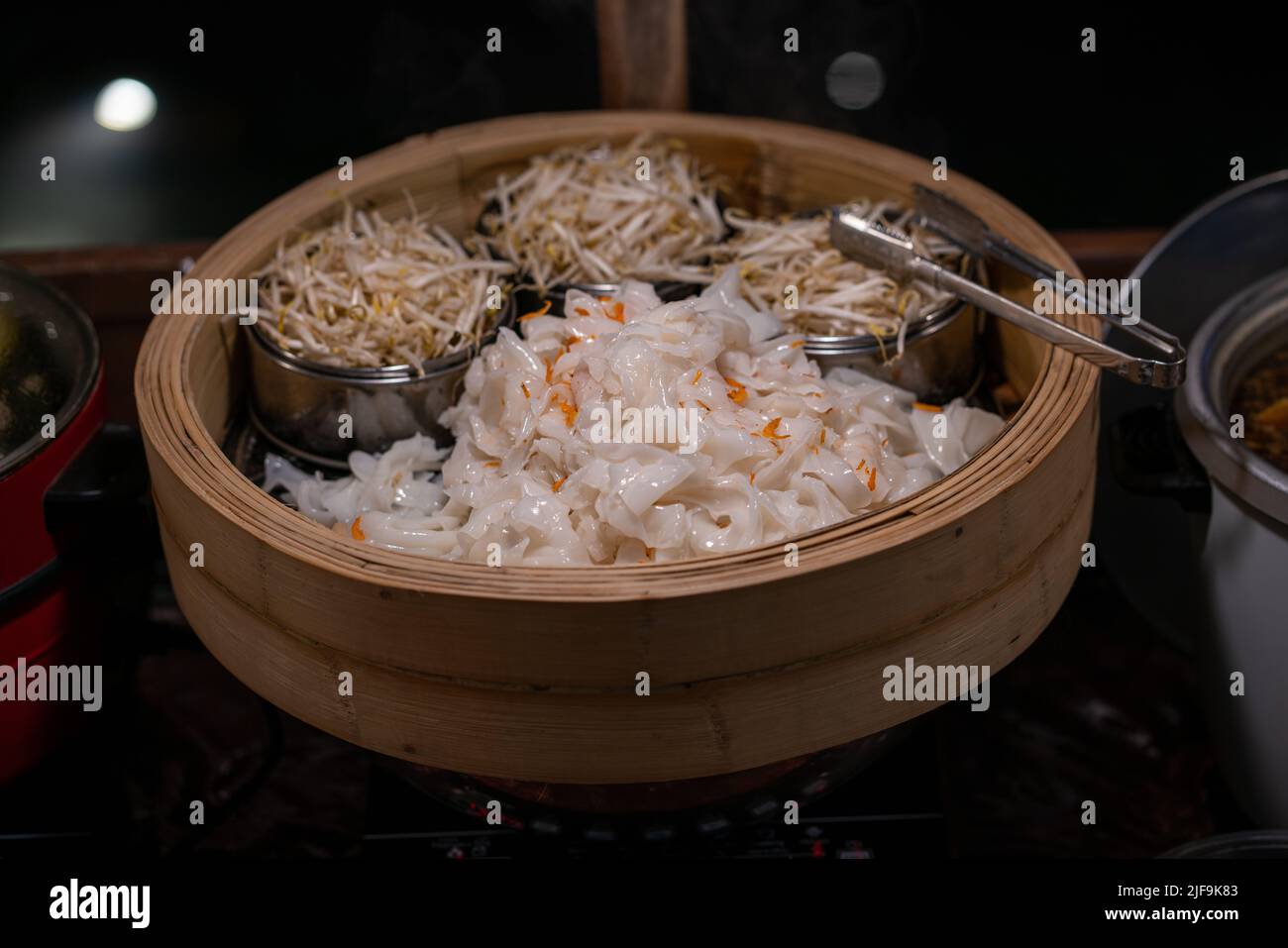 Chinese steamed rice noodle, delicious food Stock Photo - Alamy