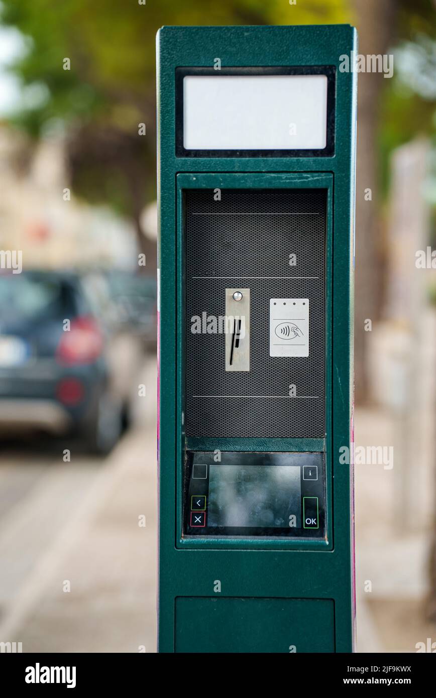 Car parking machine hi-res stock photography and images - Alamy