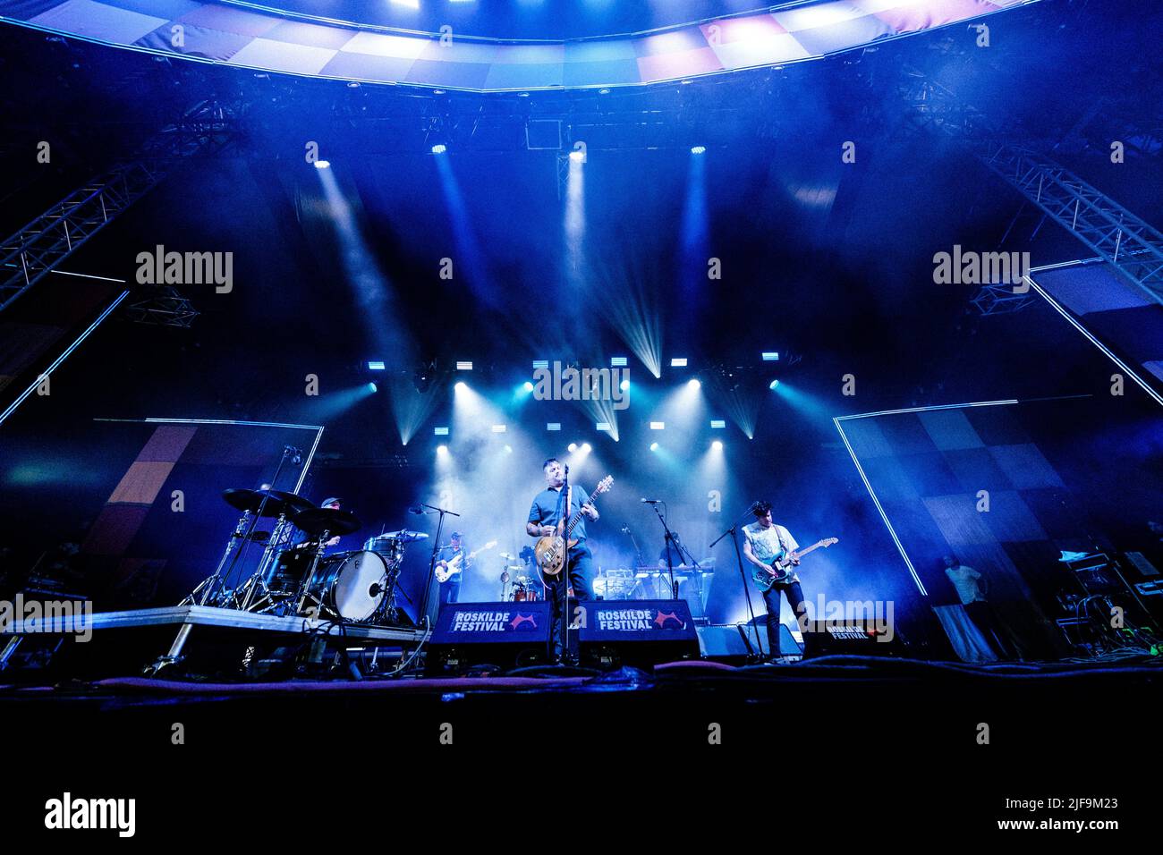 Roskilde, Denmark. 30th June, 2022. The American indie rock band Modest ...