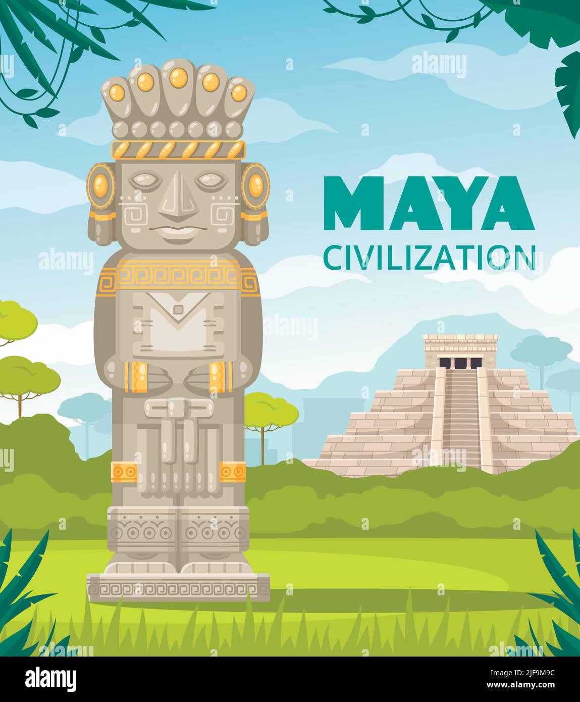 Maya ancient civilization culture architectural monuments staircase ...