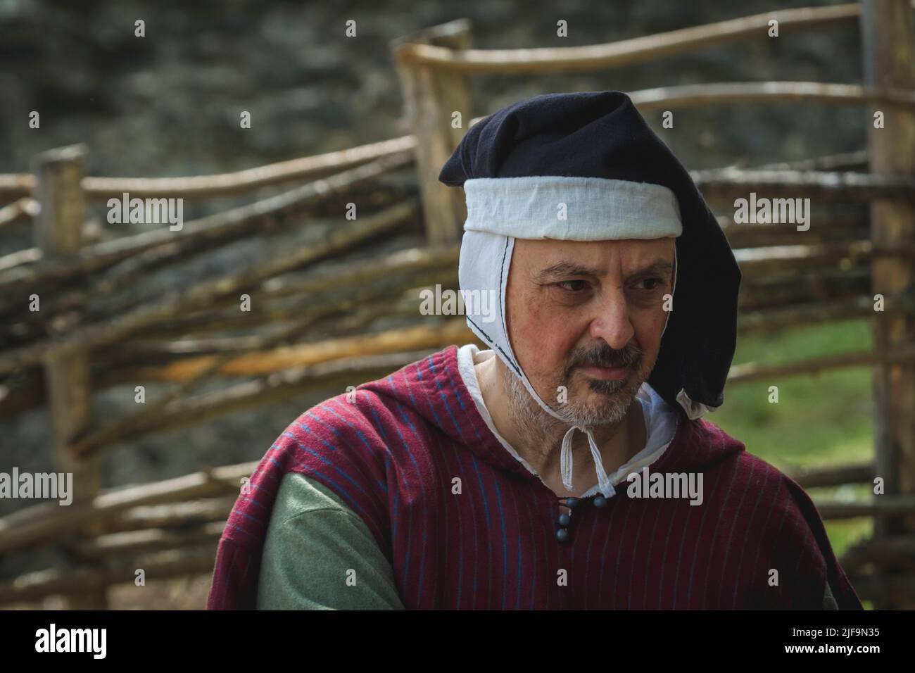 Customs and traditions in 13th century Italy Stock Photo - Alamy
