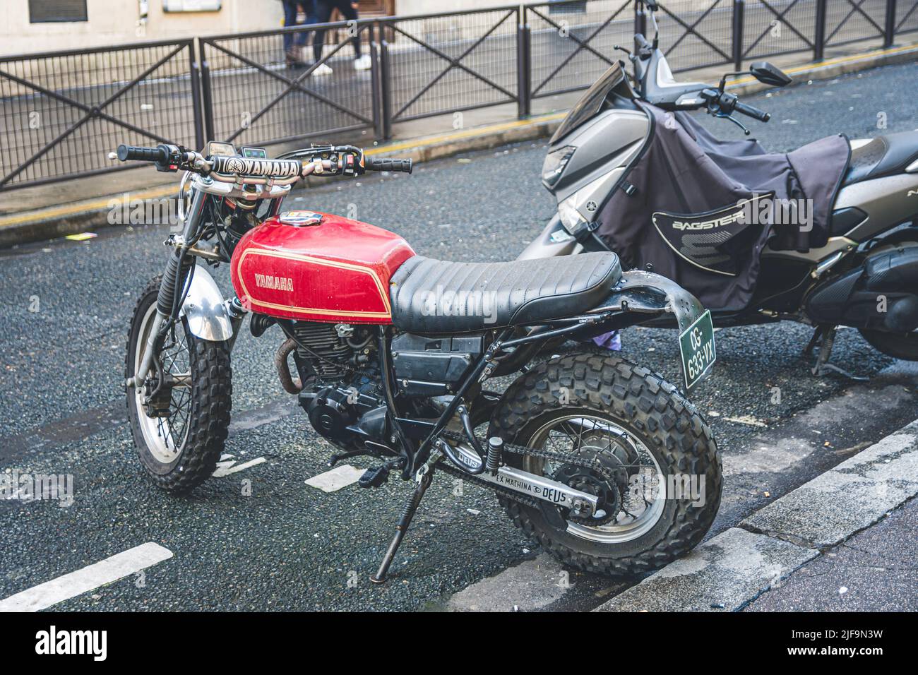 Yamaha Tw200 Cafe Racer