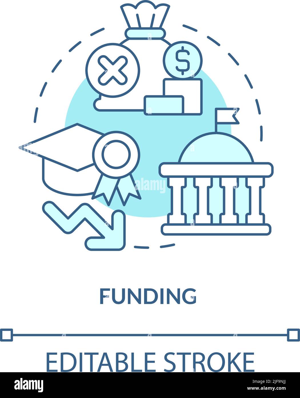 Education funding Stock Vector Images - Alamy