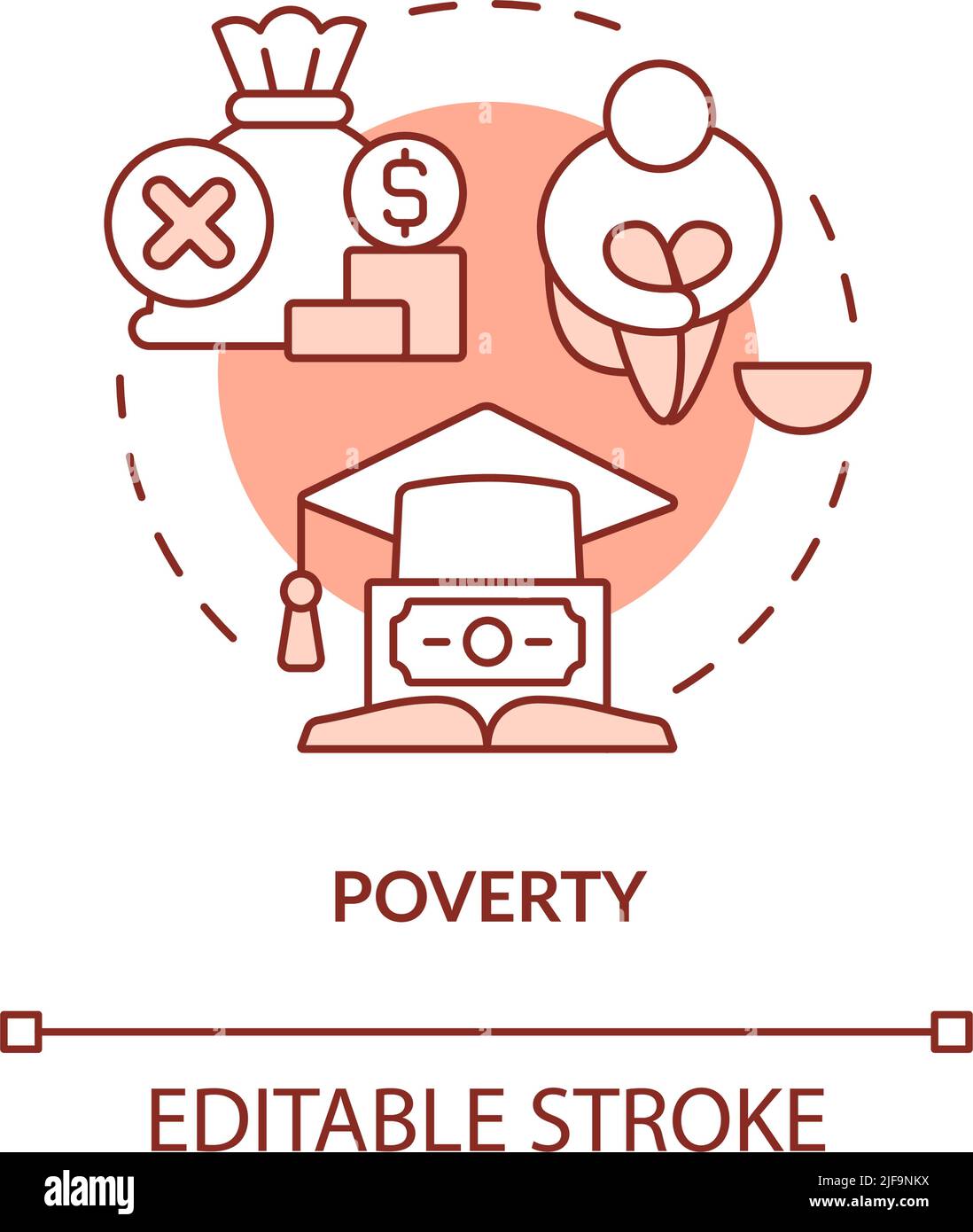 Poverty line art hi-res stock photography and images - Alamy