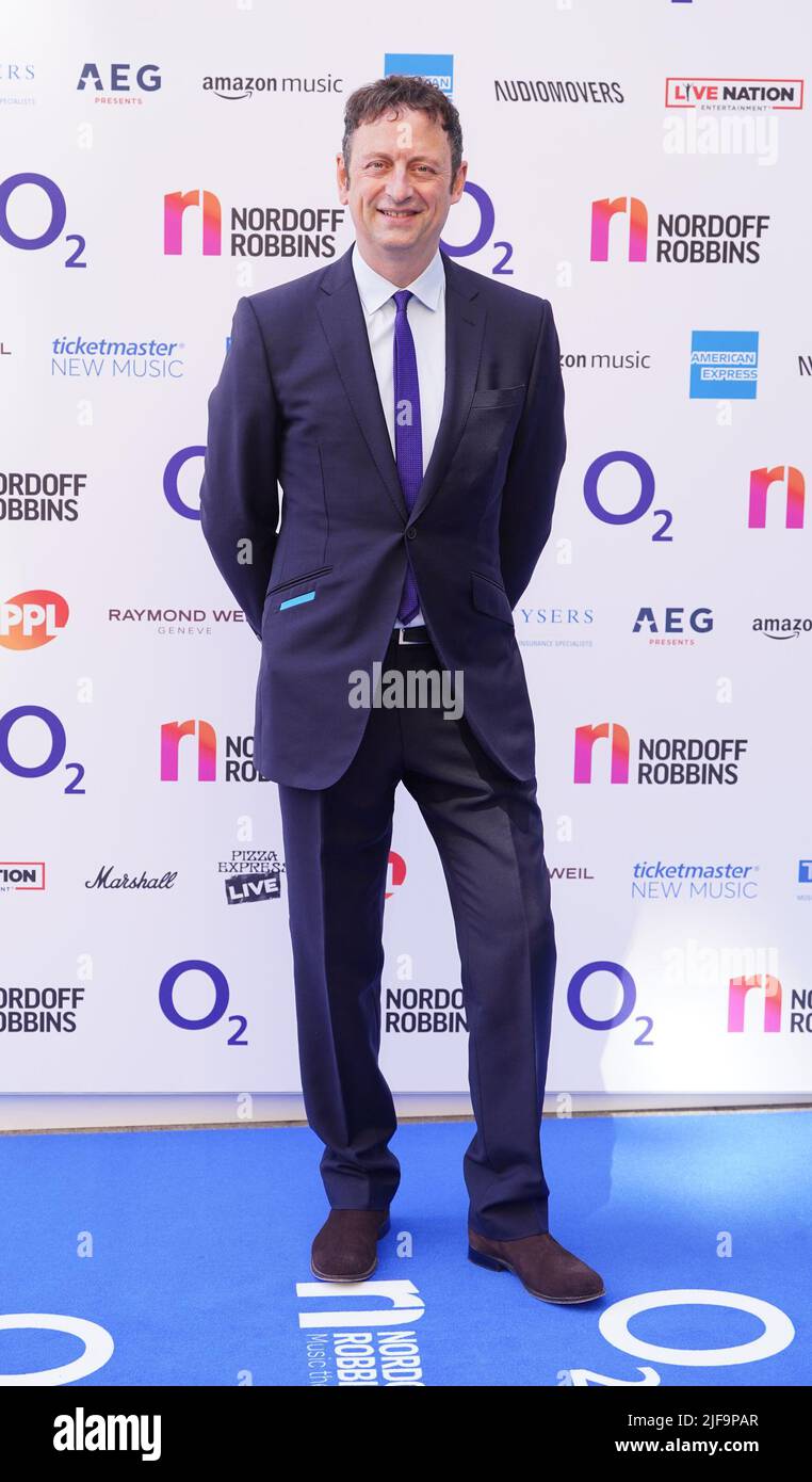 Matt Allwright at the Nordoff Robbins O2 Silver Clef Awards at the ...