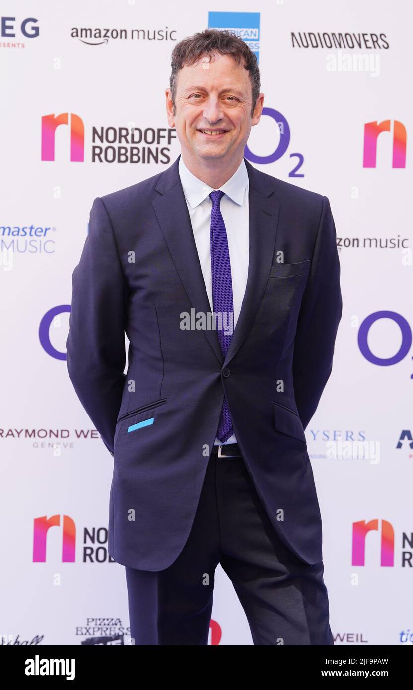 Matt Allwright at the Nordoff Robbins O2 Silver Clef Awards at the ...