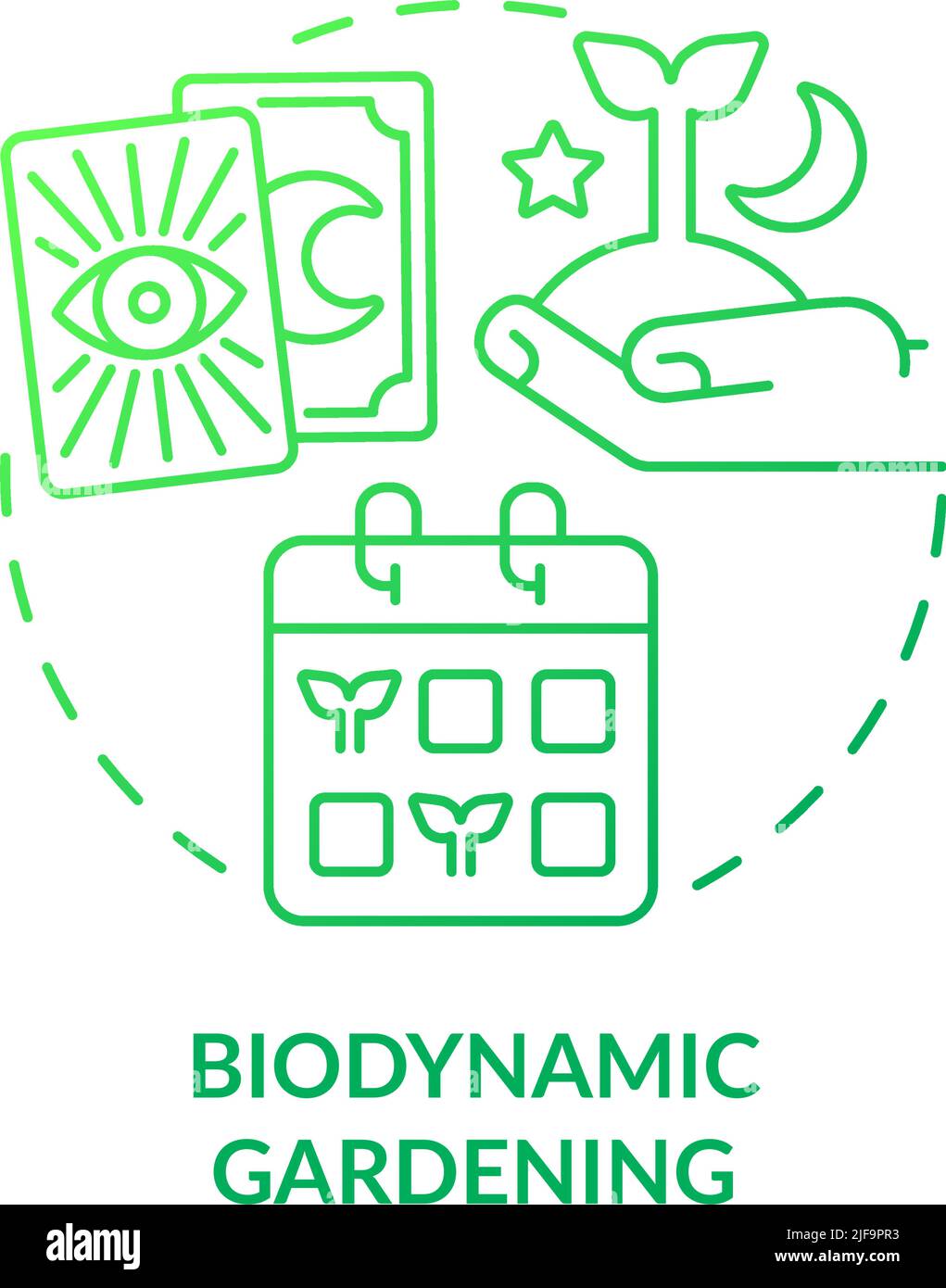 Biodynamic agriculture Stock Vector Images - Alamy