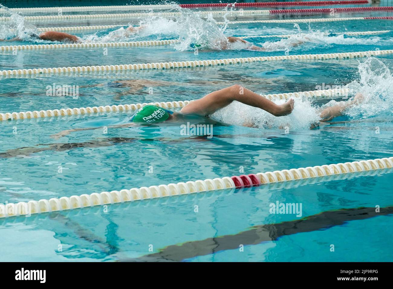 Léon Marchand, triple medalist at the 2022 world swimming championships ...