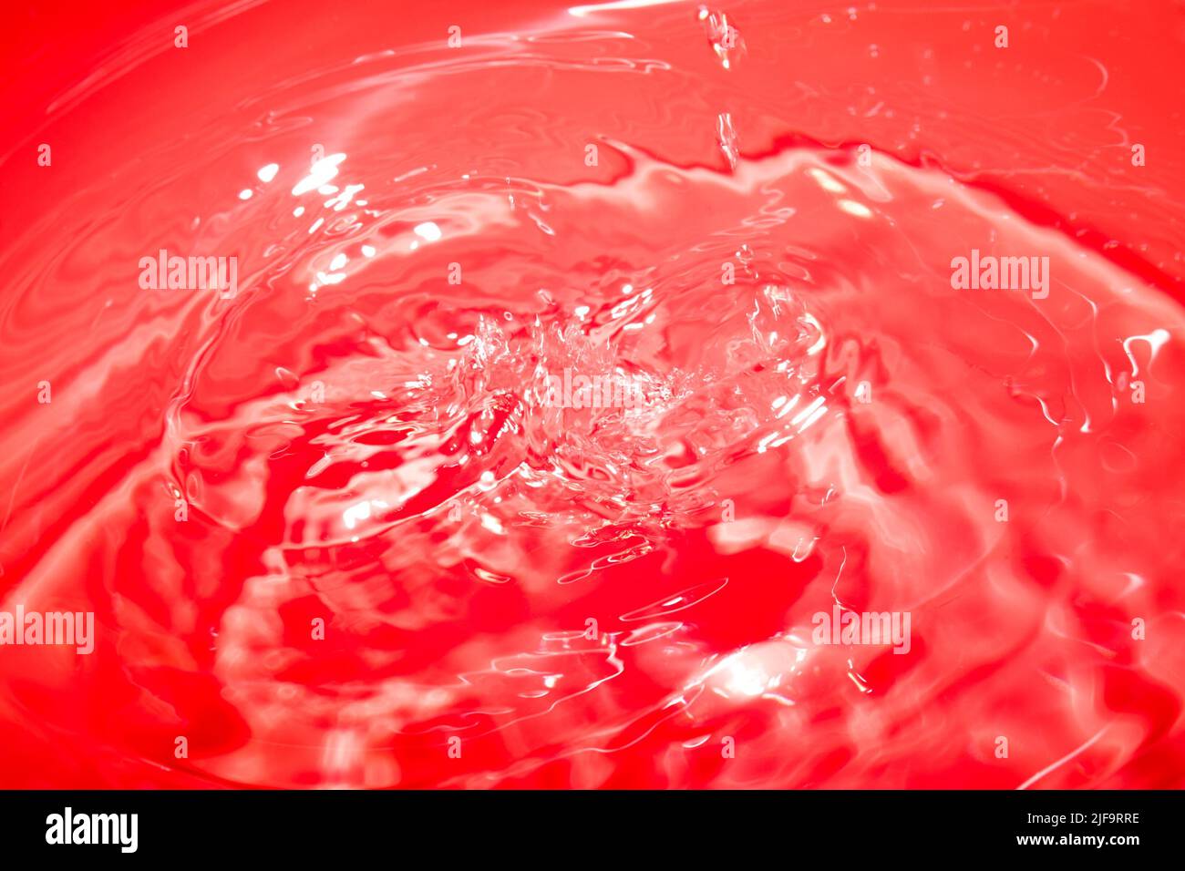 Red abstract chaotic backgroud with seamless pattern. Red liquid ...
