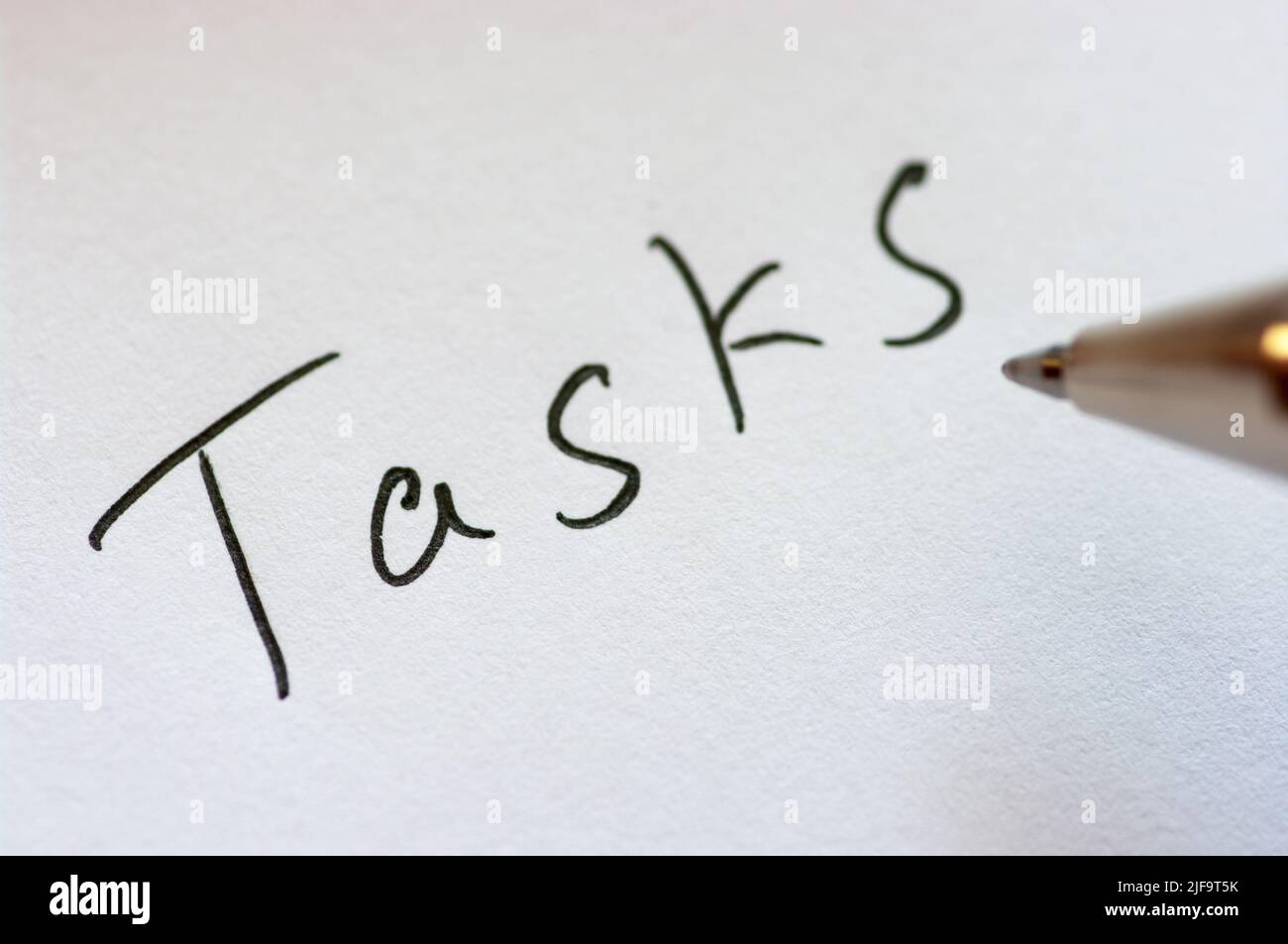 Handwritten planner hi-res stock photography and images - Alamy