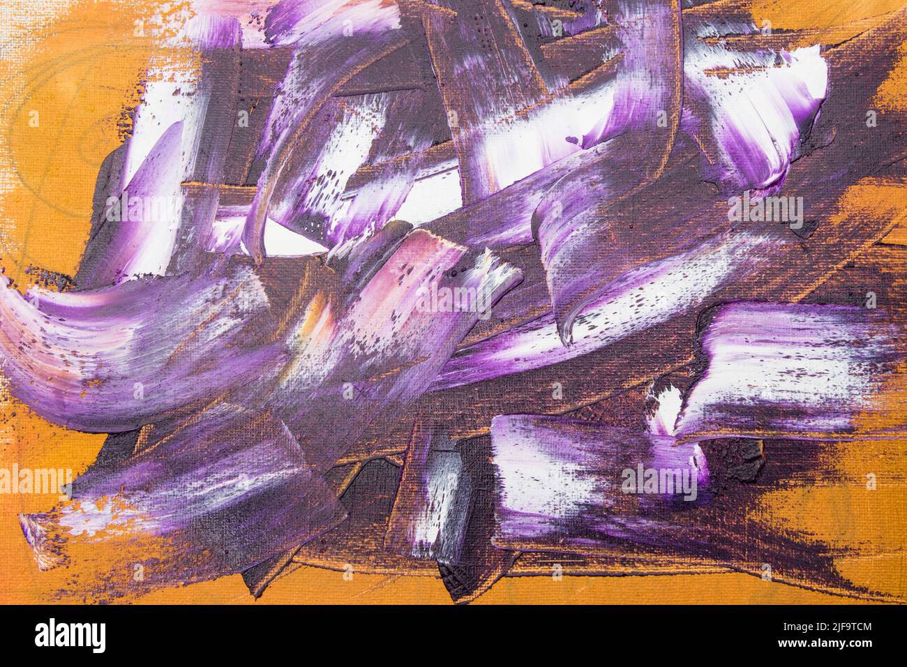 purple and white colors paint, abstract and modern drawing art, color ...