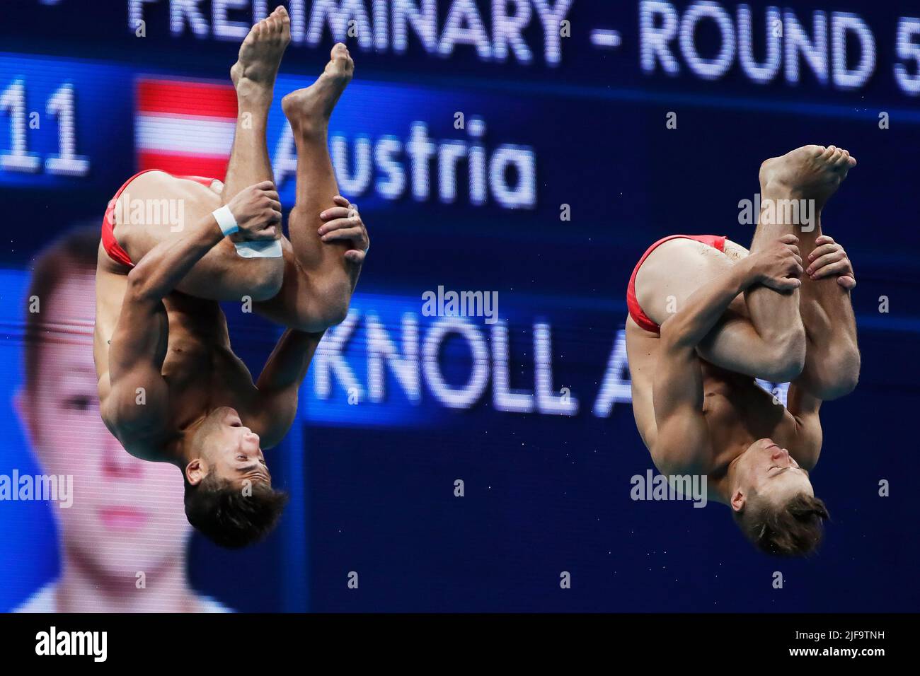 Budapest, Hungary, 28th June 2022. Anton Knoll and Dariush Lotfi of ...