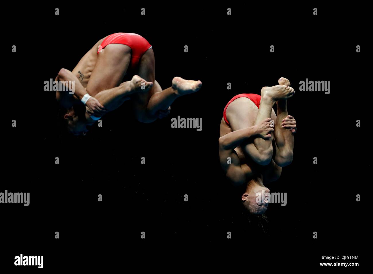 Budapest, Hungary, 28th June 2022. Anton Knoll and Dariush Lotfi of ...