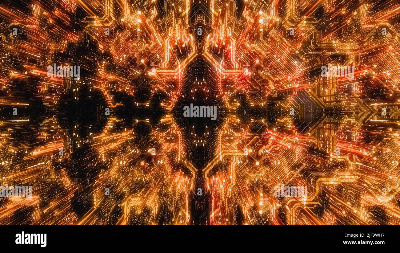 Scifi patterns hi-res stock photography and images - Alamy