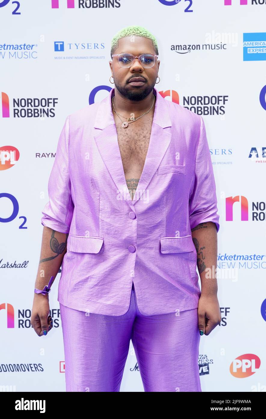 MNEK at the Nordoff Robbins O2 Silver Clef Awards at the Grosvenor ...