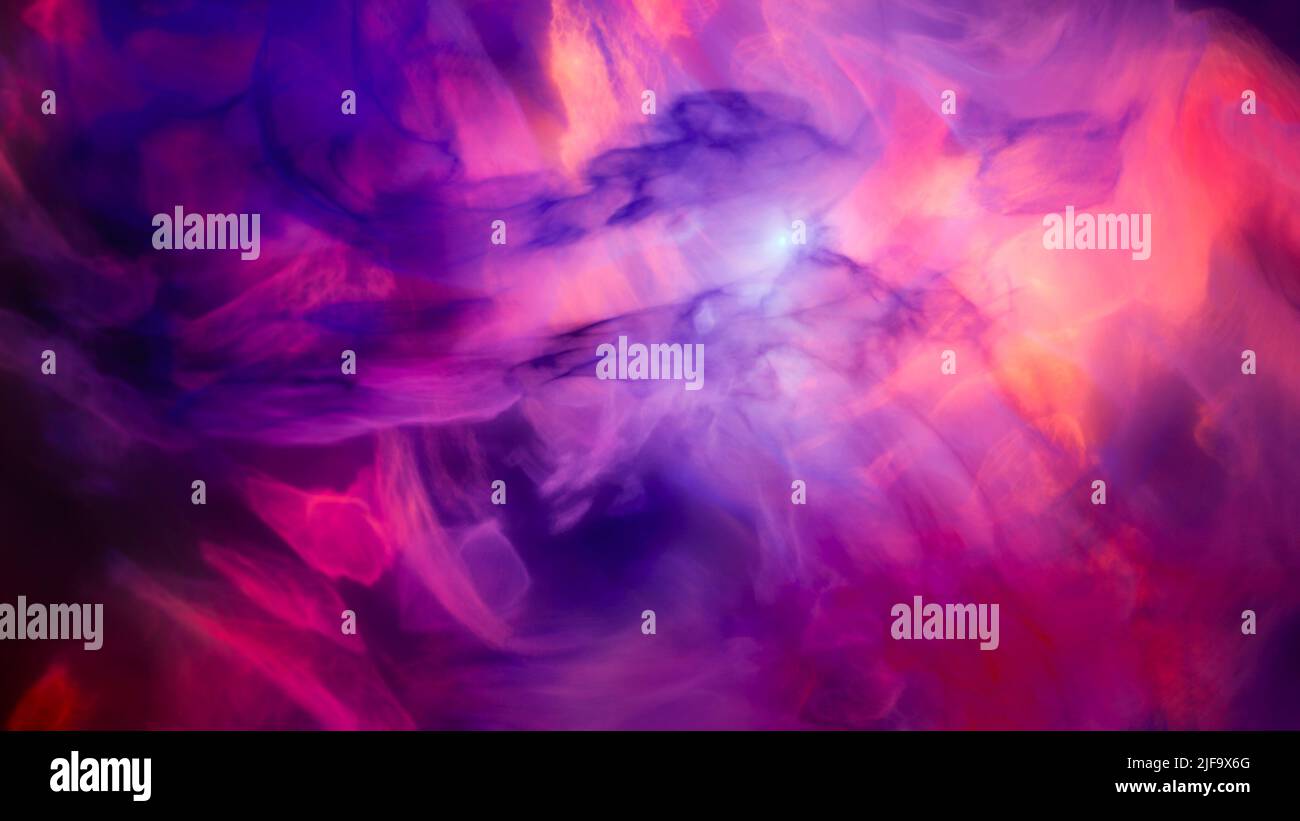 3D Rendering of Dust and Cloud Interstellar in a Universe Stock Photo ...