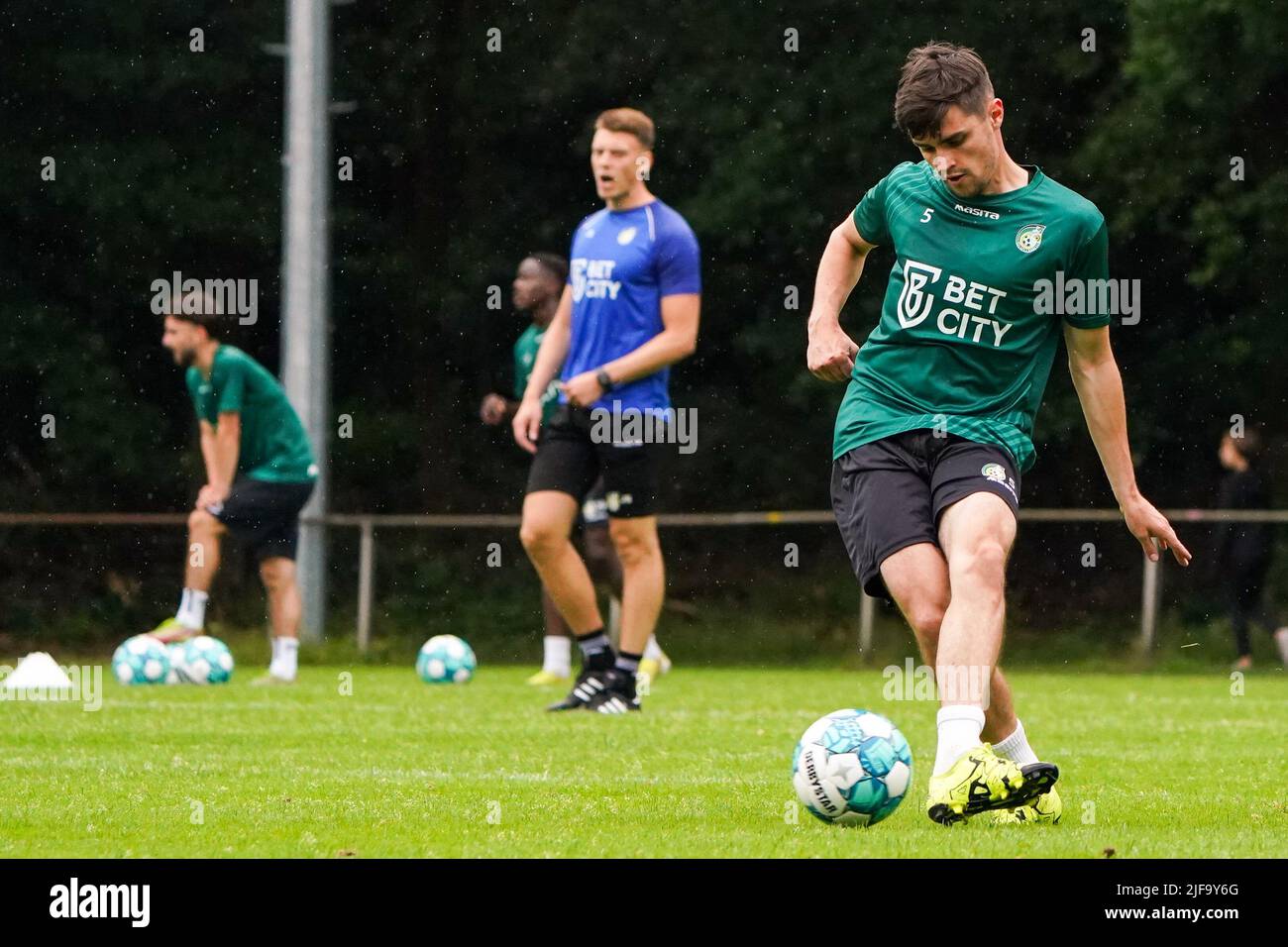 BUCHTEN, NETHERLANDS - JUNE 26: George Cox of Fortuna Sittard during ...