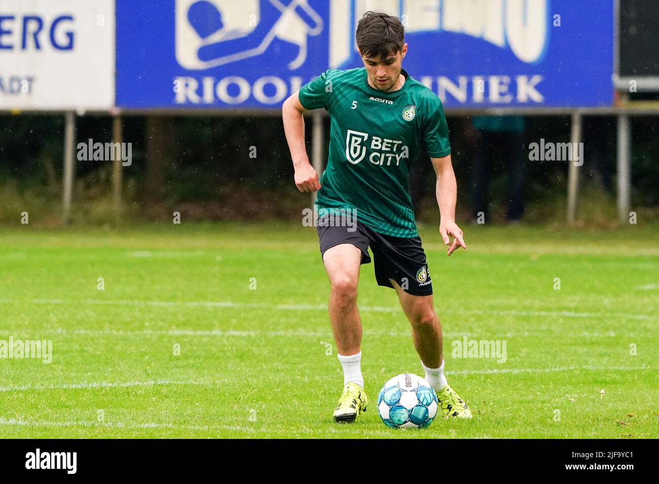 BUCHTEN, NETHERLANDS - JUNE 26: George Cox of Fortuna Sittard during ...
