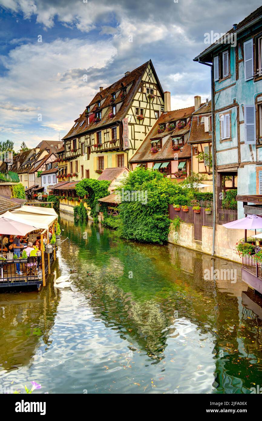 Colmar old town, France, HDR Image Stock Photo - Alamy