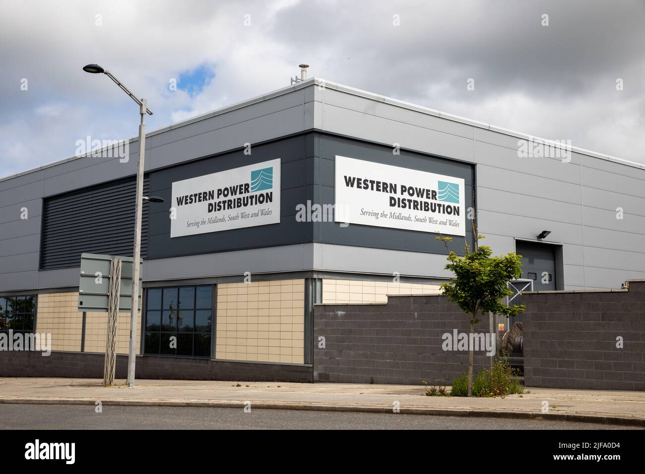 Western Power Distribution in Camborne, Cornwall,UK Stock Photo - Alamy