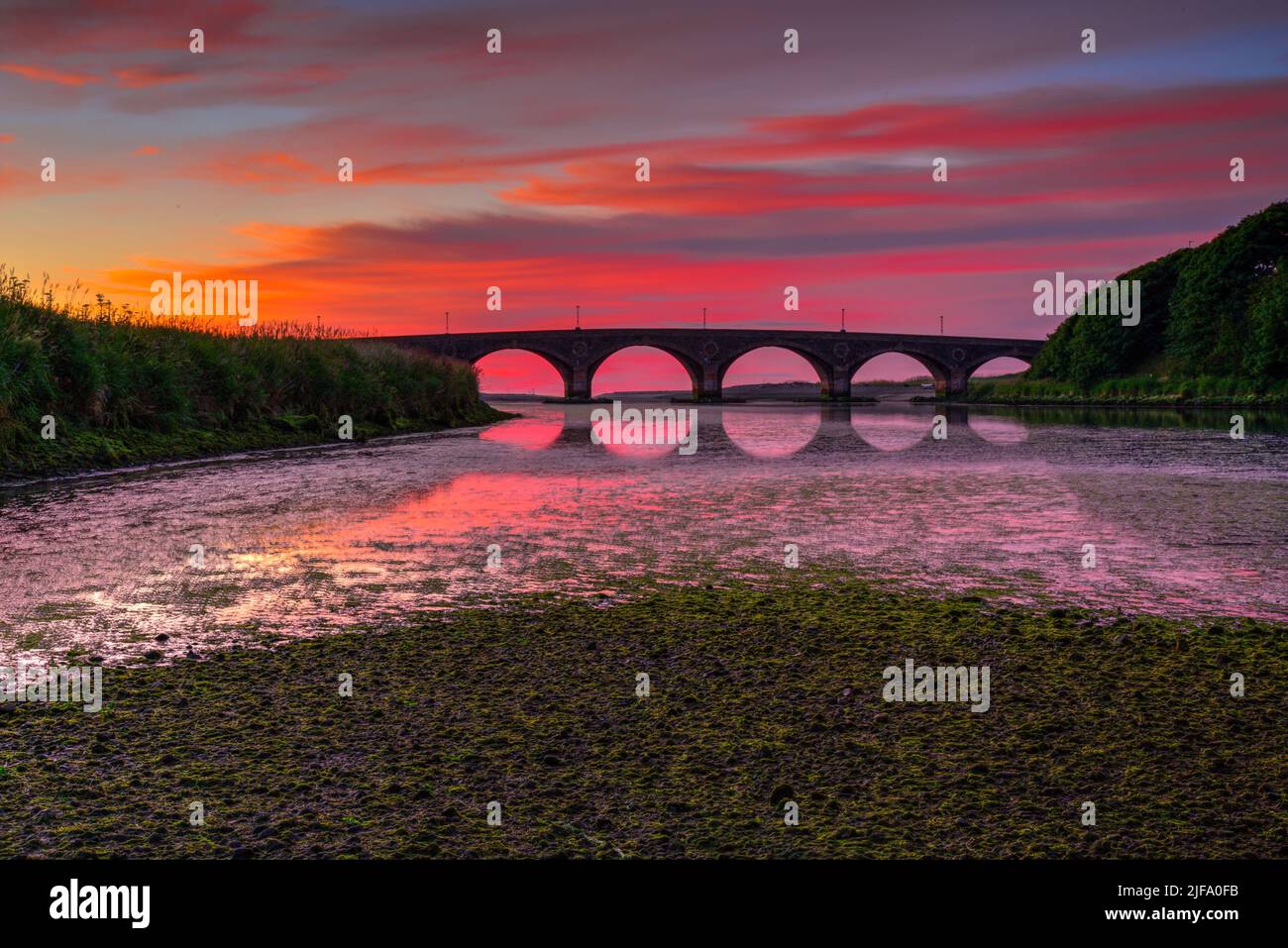banff bridge banff aberdeenshire Stock Photo - Alamy