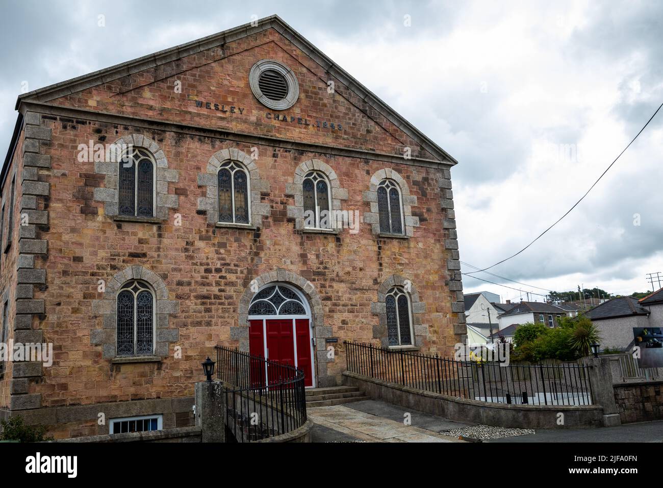 Wesley Chapel in Camborne, Cornwall,UK Stock Photo - Alamy