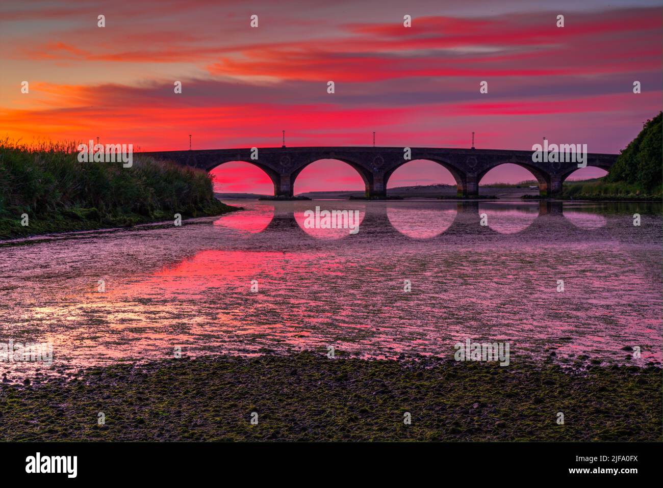 banff bridge banff aberdeenshire Stock Photo - Alamy