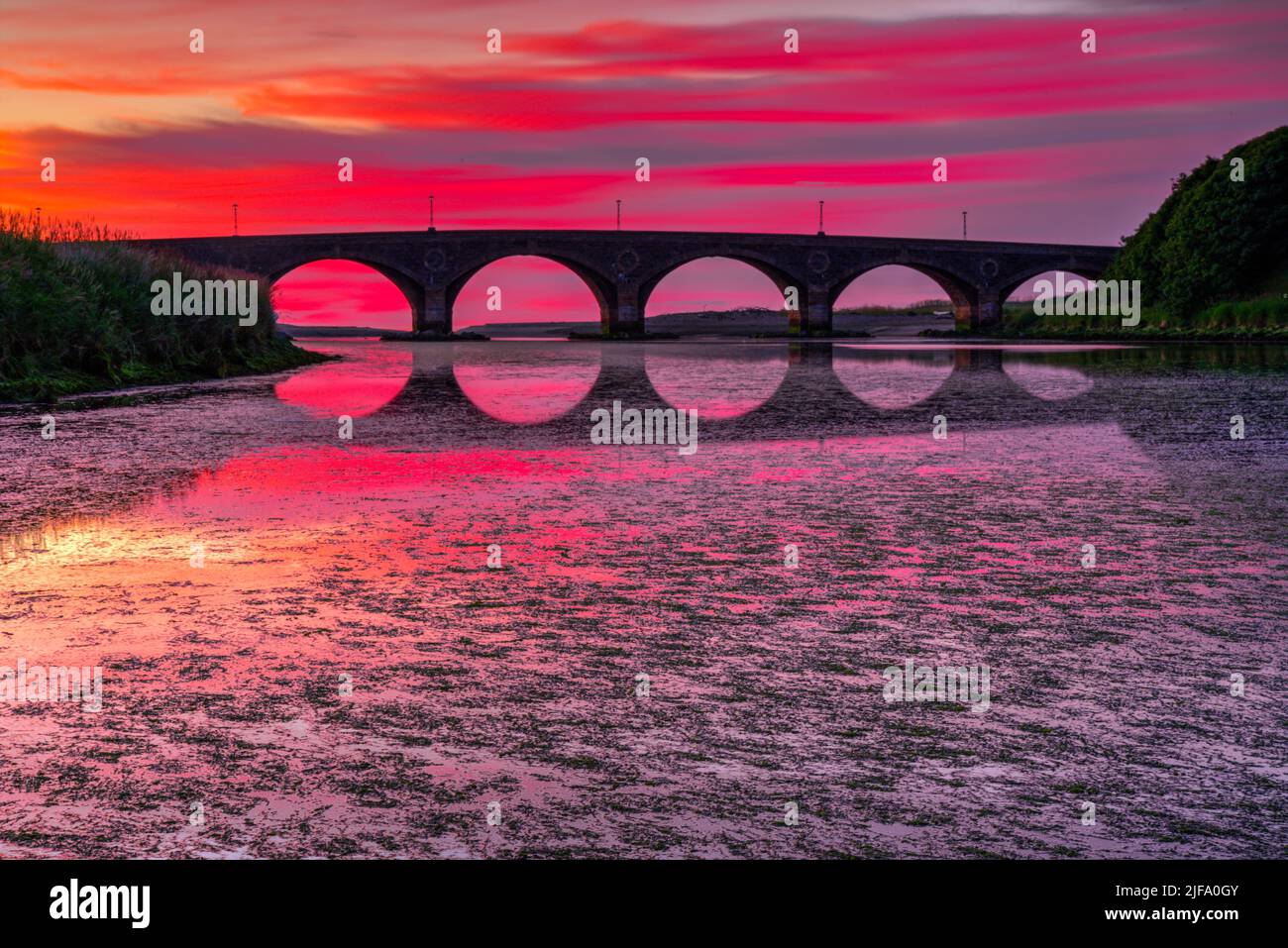 banff bridge banff aberdeenshire Stock Photo - Alamy