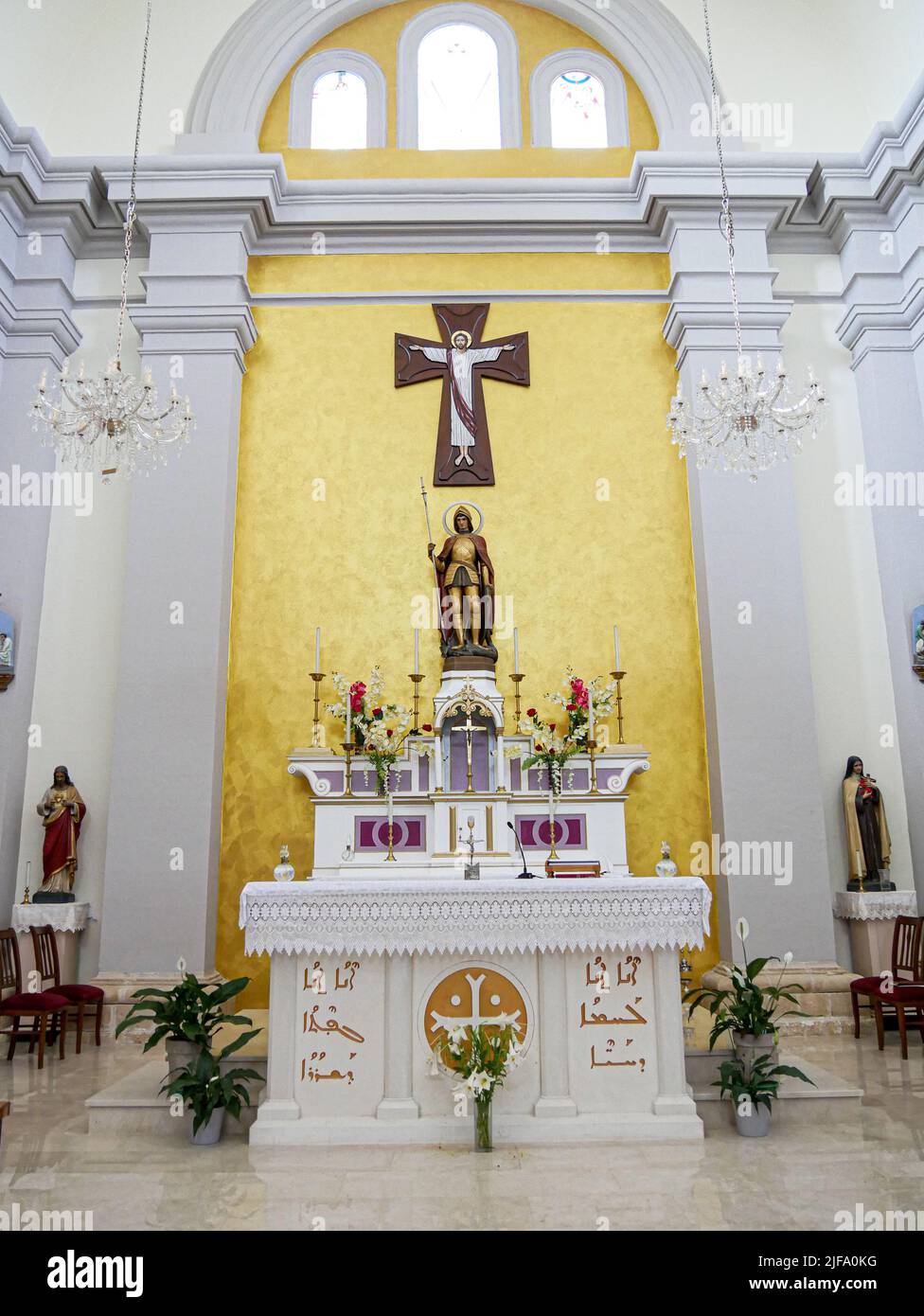 Inside St. George Cathedral, one of Northern Cyprus' last Christian ...
