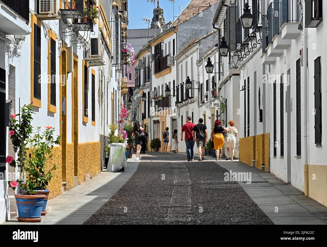 Street in Cordoba, Spain Stock Photo - Alamy