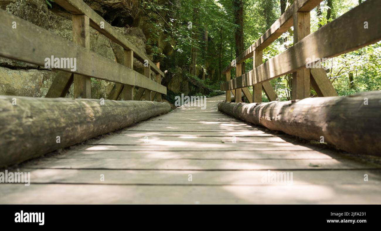 Natural wood railing hi-res stock photography and images - Alamy