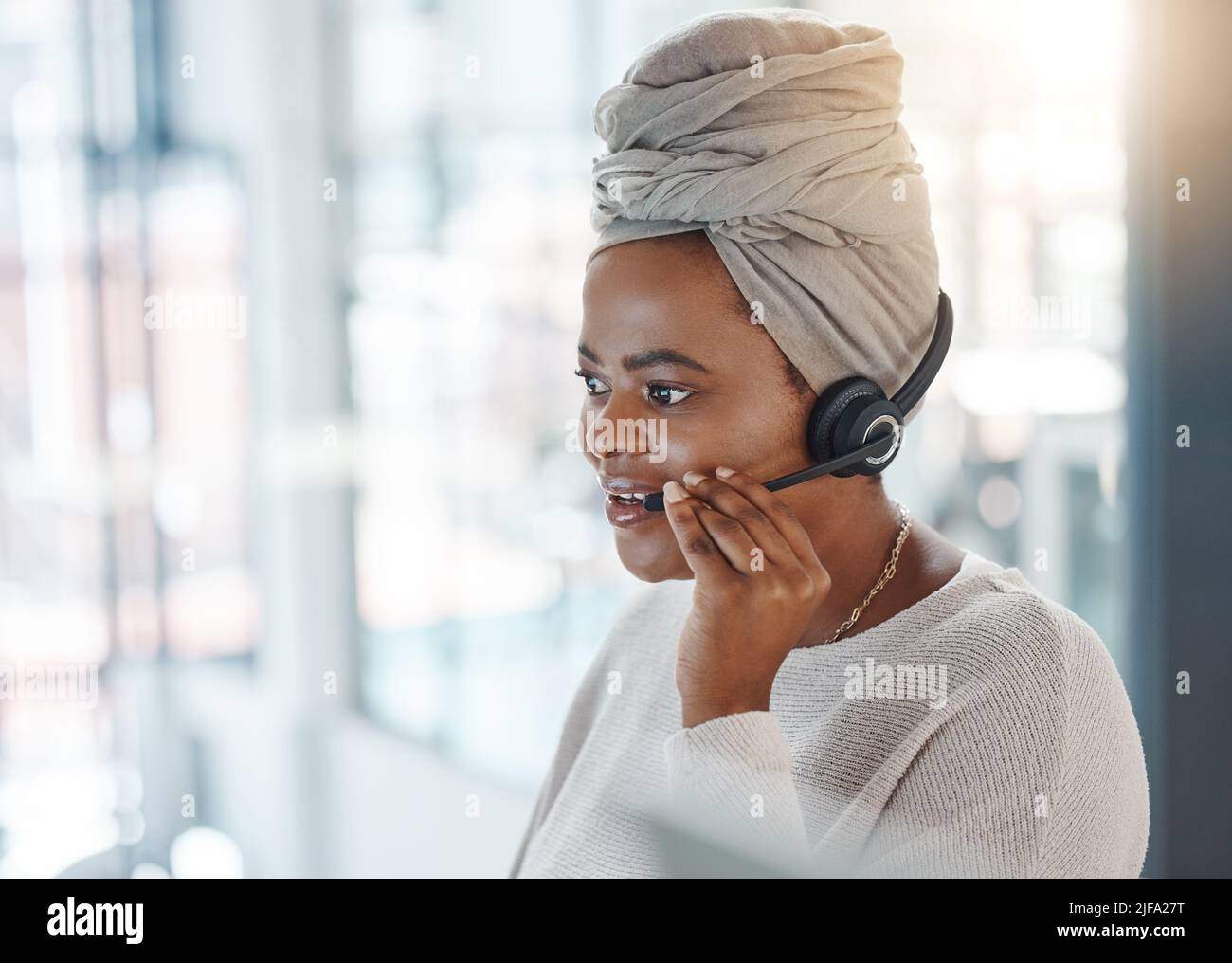 African american agent talking on hi-res stock photography and images ...