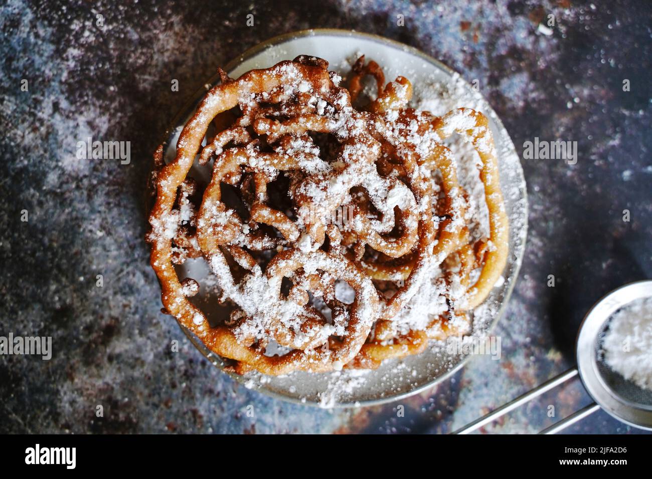 Indian funnel cake hi-res stock photography and images - Alamy