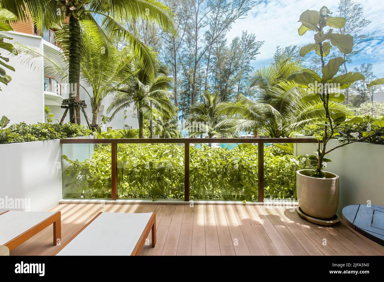 Romantic hotel balcony hi-res stock photography and images - Alamy
