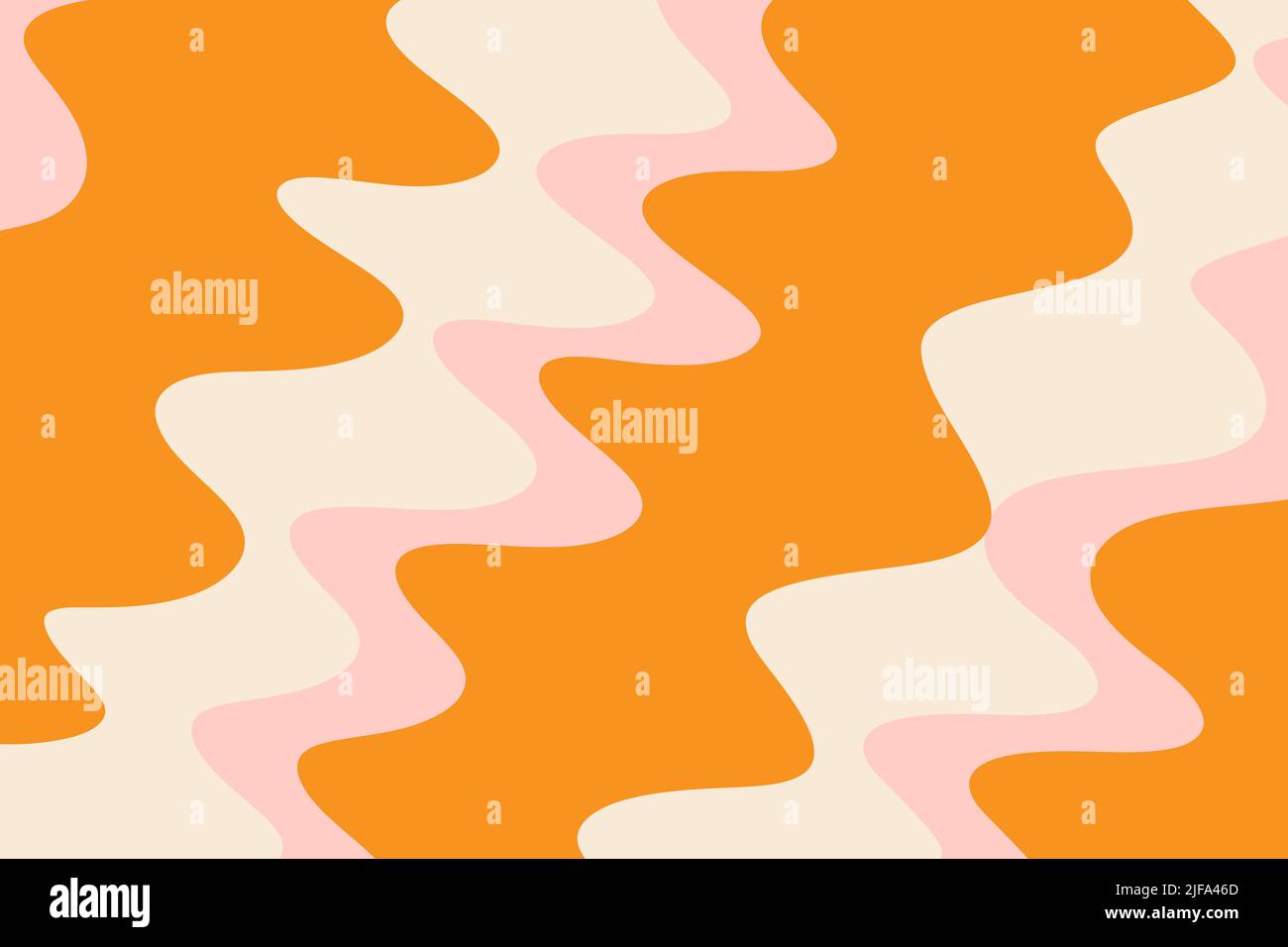 Retro 70s Abstract background vector illustration Stock Vector Image ...