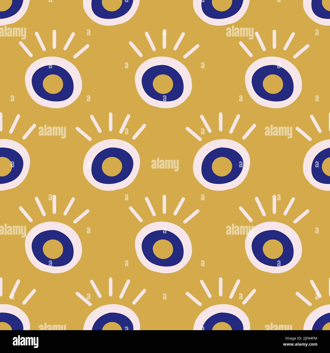 Evil eyes seamless pattern Stock Vector Image & Art - Alamy