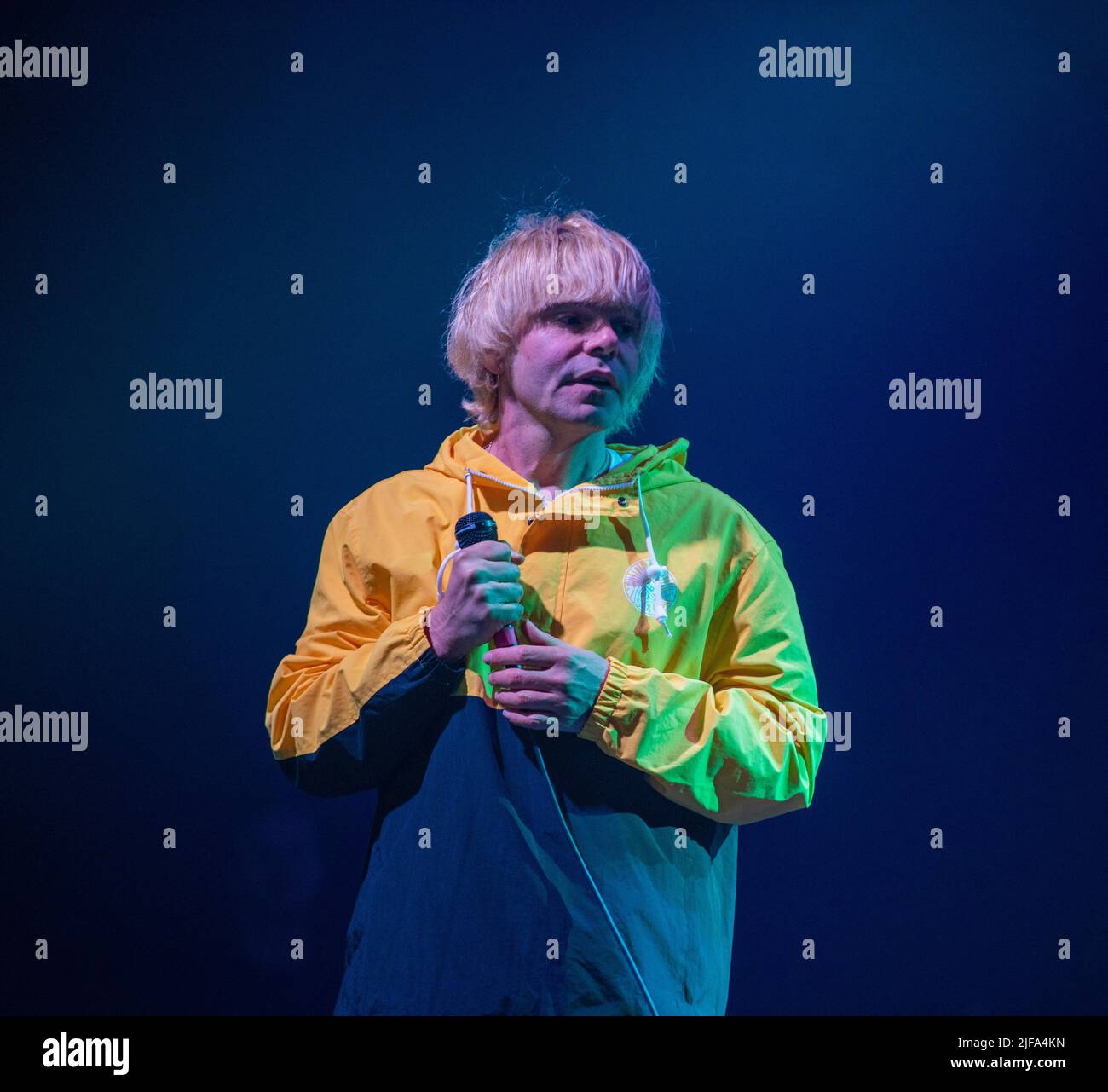 Rock N Roll Circus, Newcastle. 9th June 2022. The Charlatans Stock ...