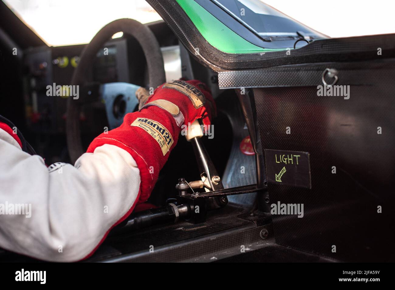 Mazda 787B during the Le Mans Classic 2022 from June 30 to July 3, 2022 ...