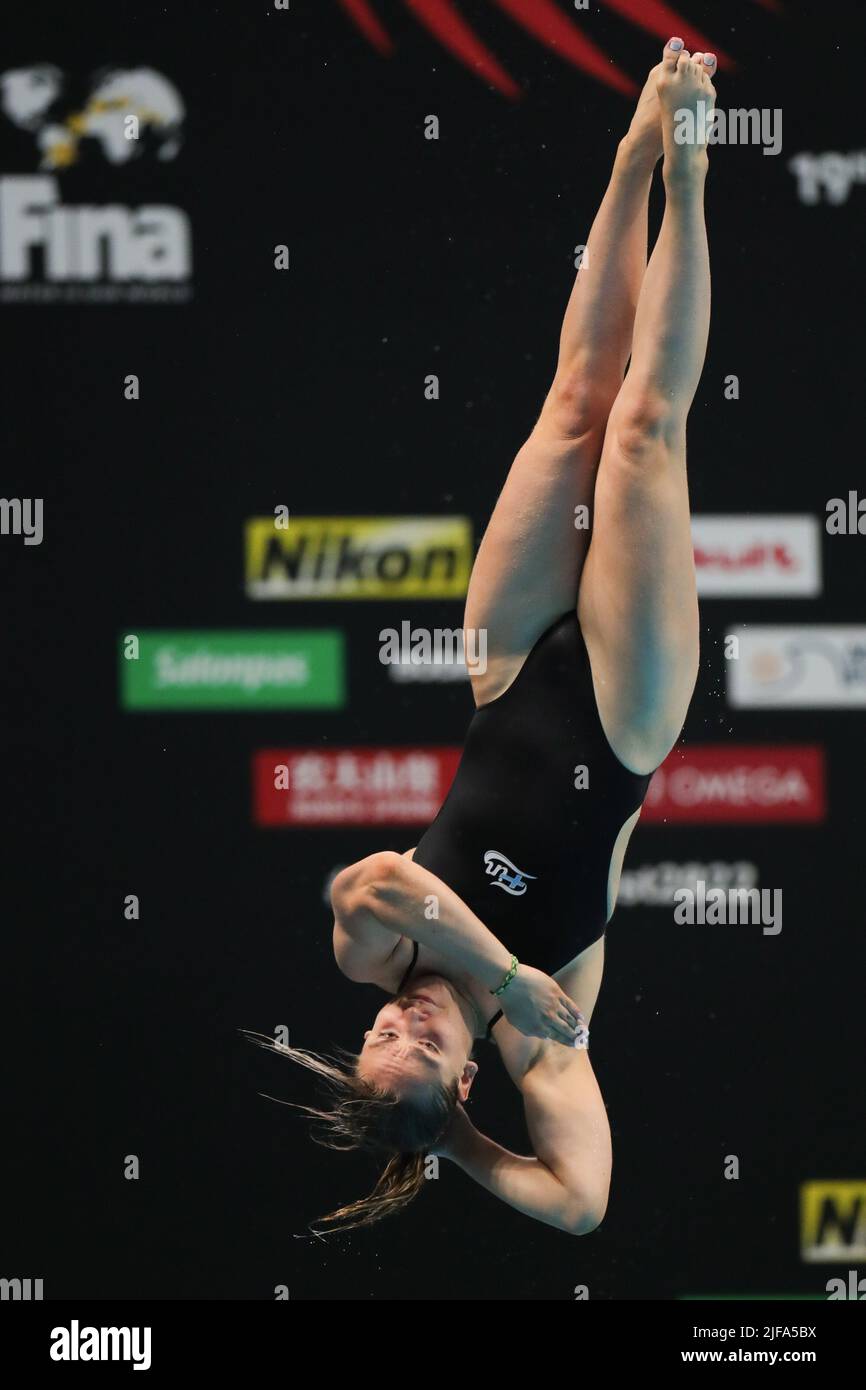Budapest, Hungary. 1st July, 2022. Lauren Hallaselka of Finland ...