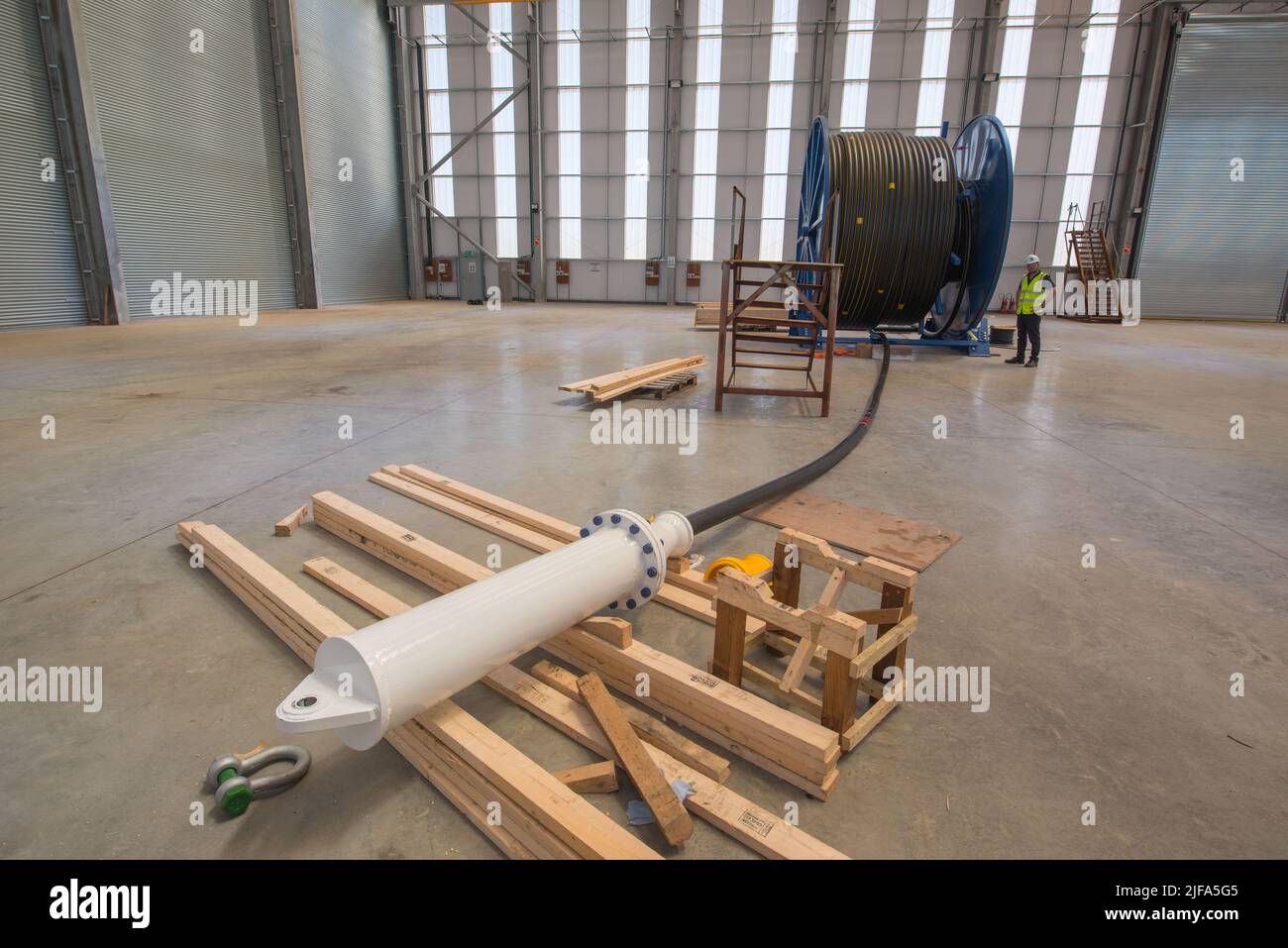 Subsea electric cable. Fabrication of Deltastream tidal energy device ...